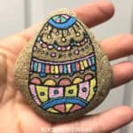 8 easy Easter painted rocks for all skill levels - Rock Painting 101