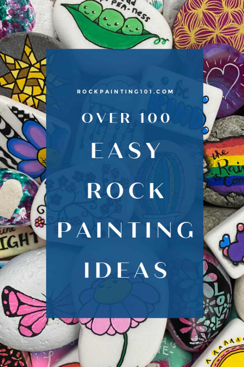 Need Rock Painting Ideas? 100+ Painted Rocks (with tutorials) - Rock ...