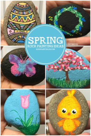 10 amazing spring rocks that will make you giddy - Rock Painting 101
