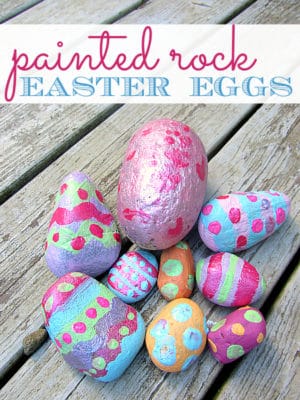 Easter Rock Painting! 17 Easter rocks that are perfect for hiding!