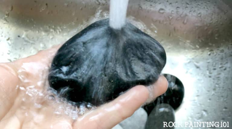 How to easily prepare rocks for painting amazing stones