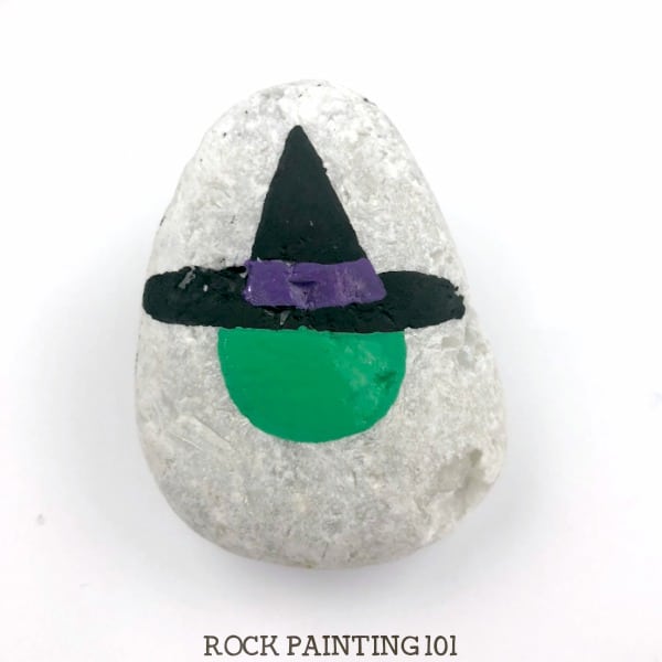 How to make fun witch rocks this Halloween - Rock Painting 101