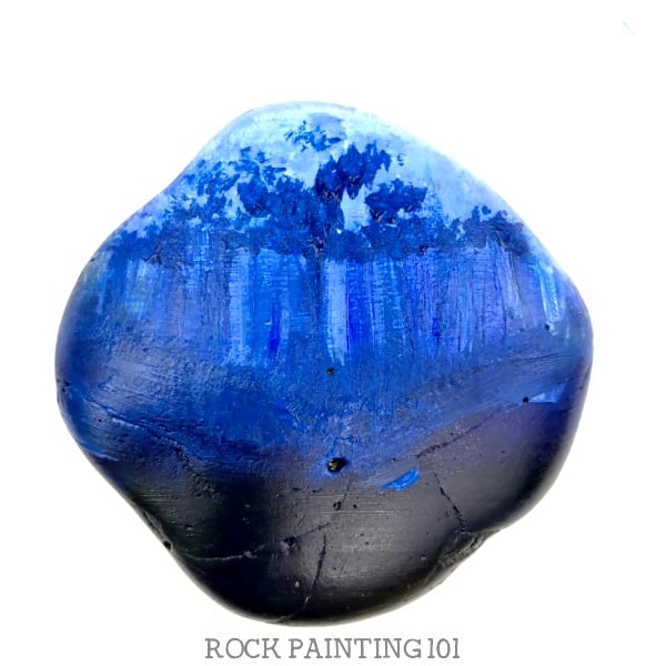 How to make beautiful fireflies on your night painted rock. - Rock ...