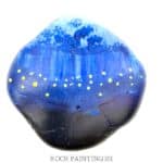 How to make beautiful fireflies on your night painted rock. - Rock ...