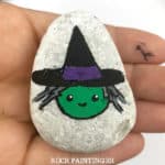 How to make fun witch rocks this Halloween - Rock Painting 101