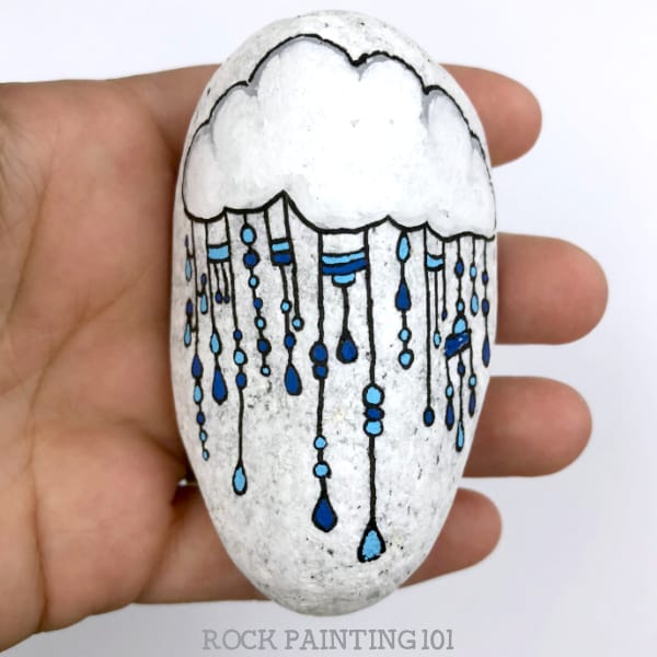 12 fun zendangle rock painting ideas you will love to make