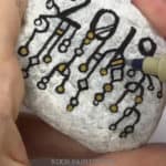 How to draw dangles from numbers, perfect for New Years!