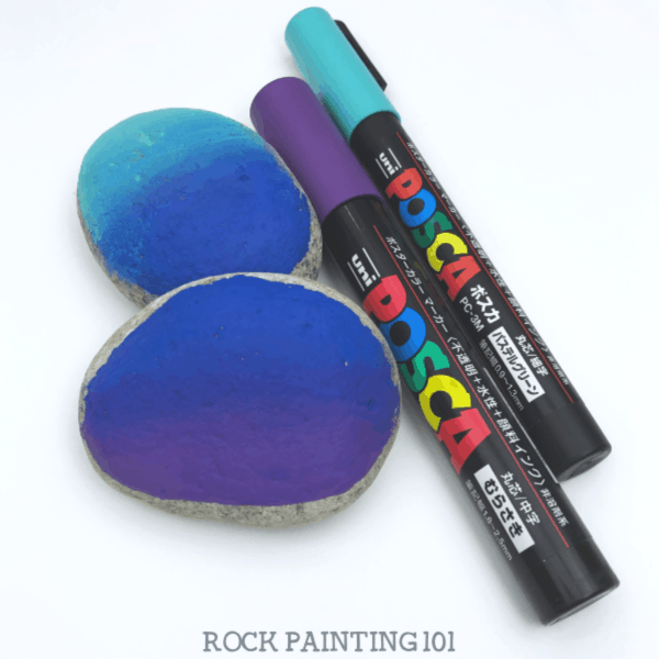 How to master blending paints on rocks - Rock Painting 101