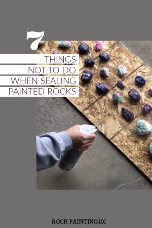 How to seal painted rocks so they stay beautiful - Rock Painting 101