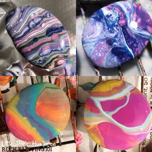 Mix the Perfect Pour Painting Recipe for Stunning Rocks - Rock Painting 101