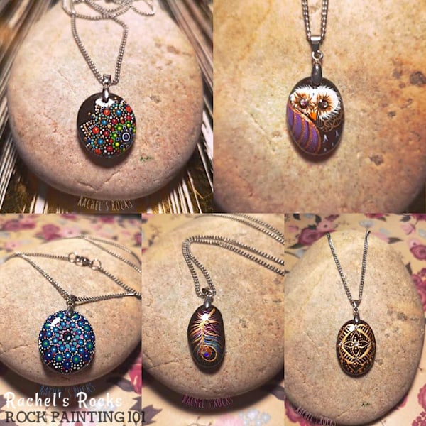 How to drill holes in rocks - Rock Painting 101