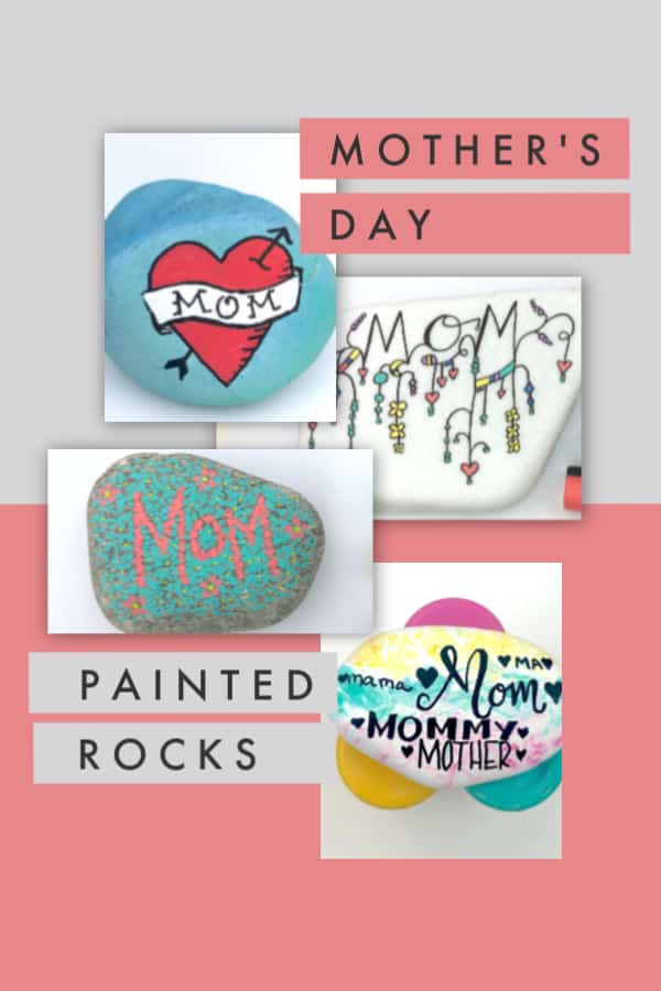6 lovely Mother's Day rock painting ideas - Rock Painting 101
