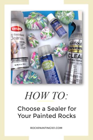 What is the best sealer for painted rocks? - Rock Painting 101