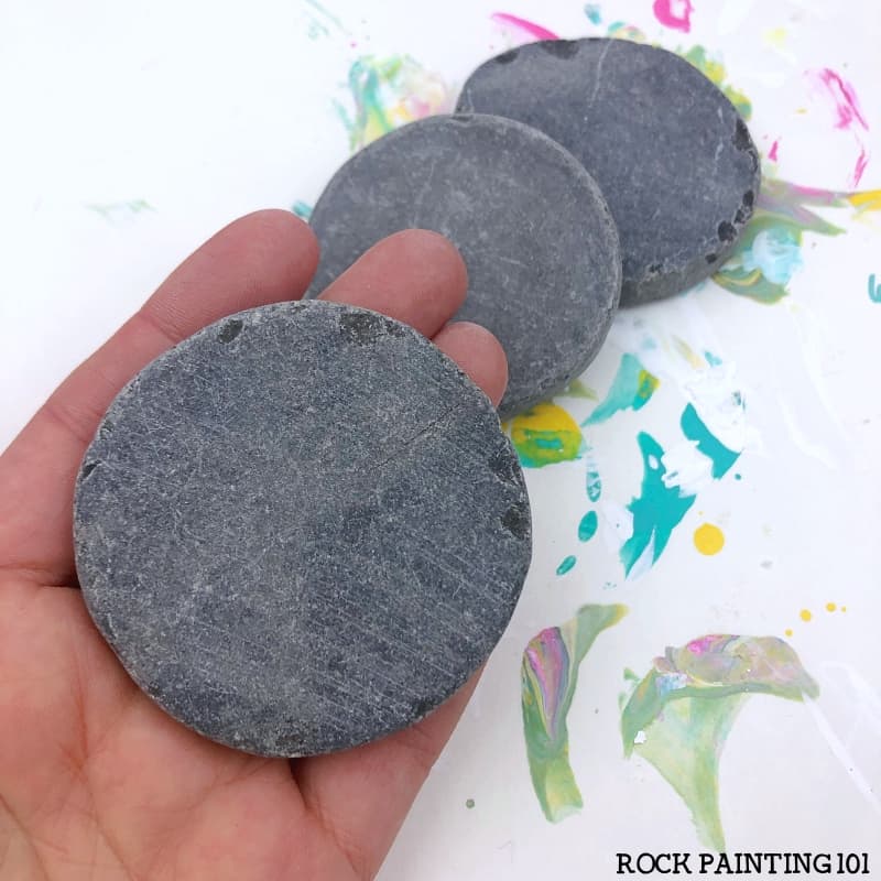 Where to buy smooth and flat rocks for crafts - Rock Painting 101