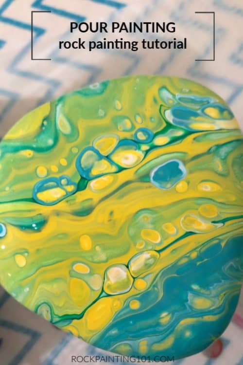 Mix the Perfect Pour Painting Recipe for Stunning Rocks - Rock Painting 101
