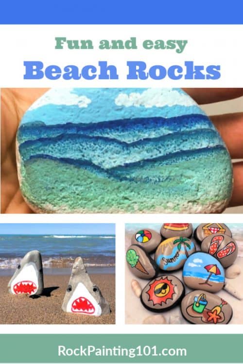 10 Easy Beach Rock Painting Ideas To Get Geared Up For Summer - Rock ...