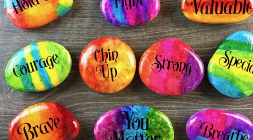 Vinyl Lettering for Crafts - Rock Painting 101