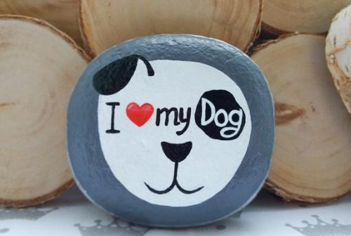 8 Dog Rock Painting Ideas that are too cute to miss! - Rock Painting 101