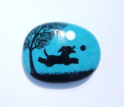 8 Dog Rock Painting Ideas that are too cute to miss! - Rock Painting 101