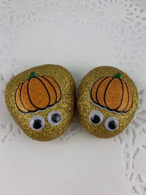 18 pumpkin painted rock ideas and tutorials - Rock Painting 101