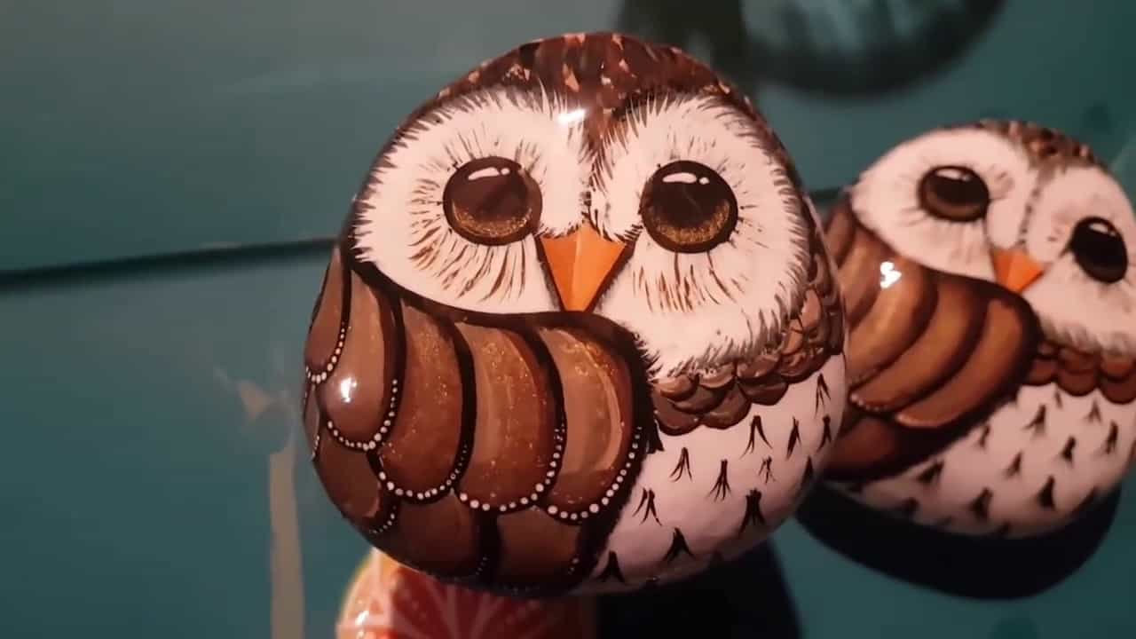 14 easy Owl Rock Painting Ideas - Rock Painting 101