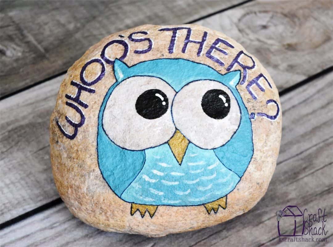 14 easy Owl Rock Painting Ideas - Rock Painting 101