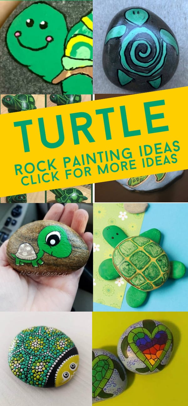 12 fun Turtle Rock Painting Ideas: Easy inspiration for beginners