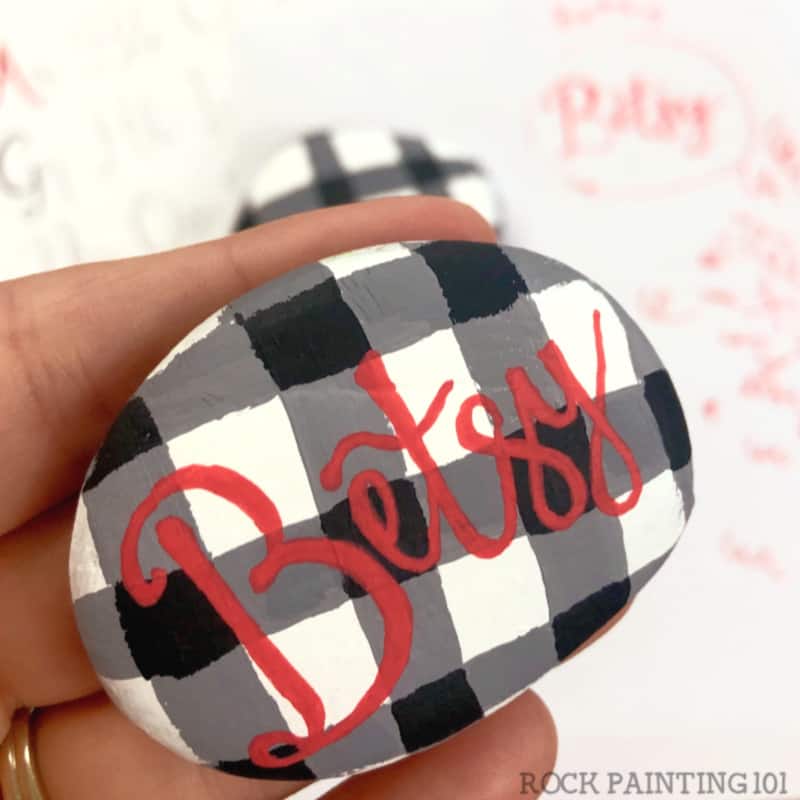 How to paint patterns on rocks: 11 easy tutorials - Rock Painting 101