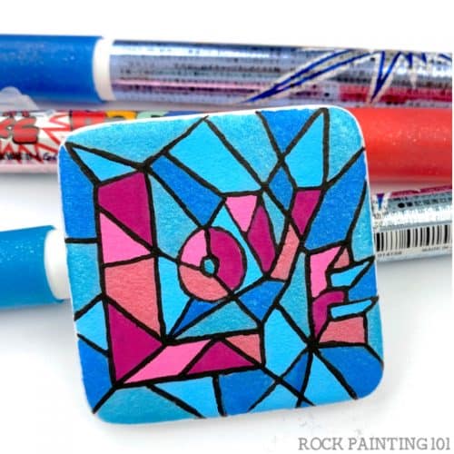 How To Paint Word Rocks & Tips You Need to Know - Rock Painting 101