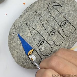 8 Easy to Paint Gnome Rocks to Inspire You - Rock Painting 101