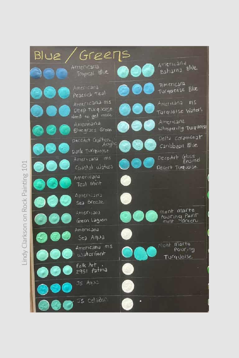 Acrylic Paint for Crafts - 375+ Vibrant Colors to Compare! - Rock ...